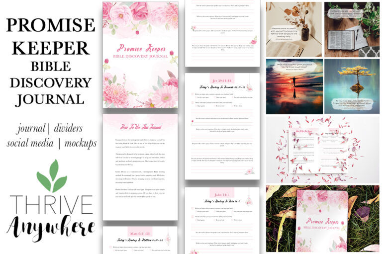 Promise Keeper Bible Discovery Journal | Thrive Anywhere